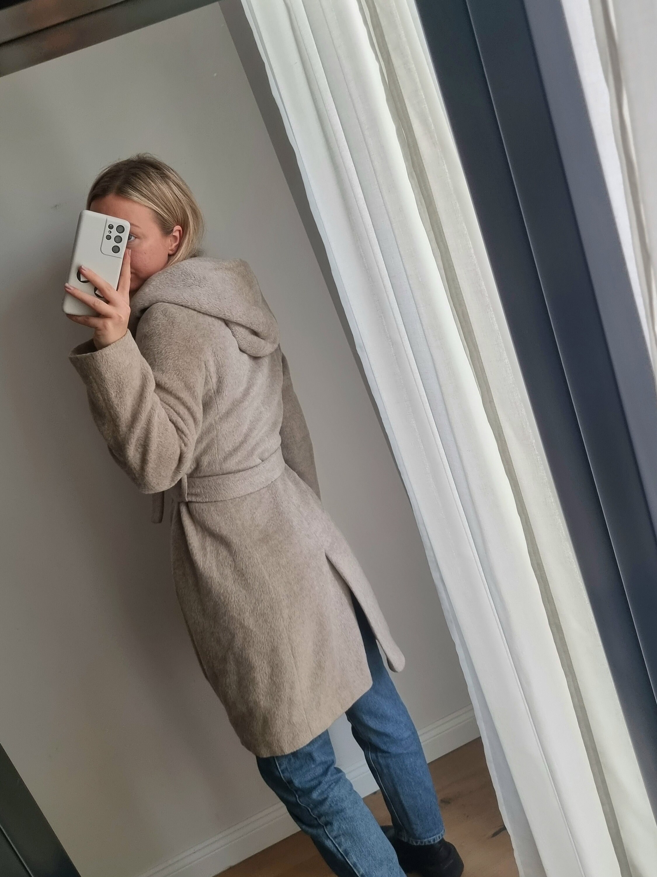 Ivo Nikkolo Wool Blend Coat / Wool Blend Winter Coat / Wool Coat ...