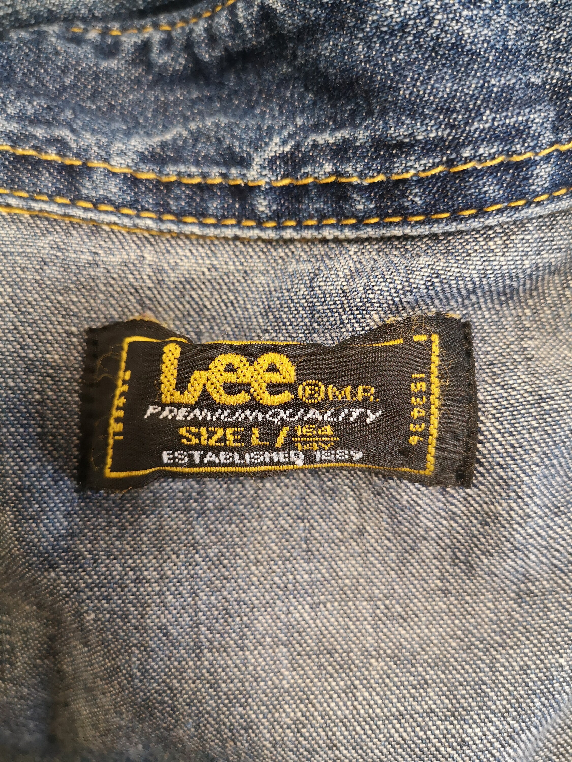 Painted Denim Shirt / Custom Denim Shirt / Original Lee - Etsy