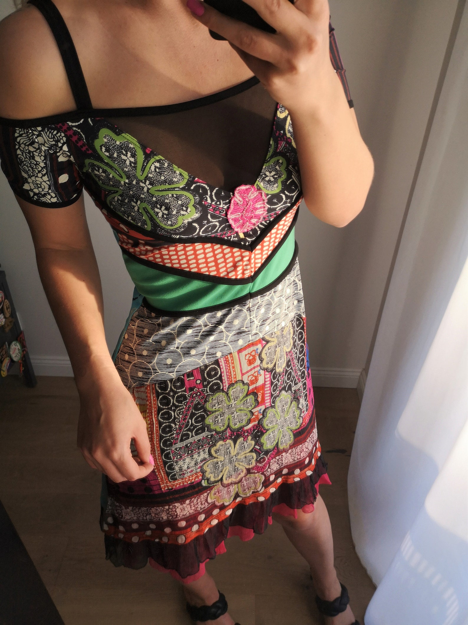 SAVE THE QUEEN Dress / Designer Dress / Layered Imprinted Dress / Y2K ...