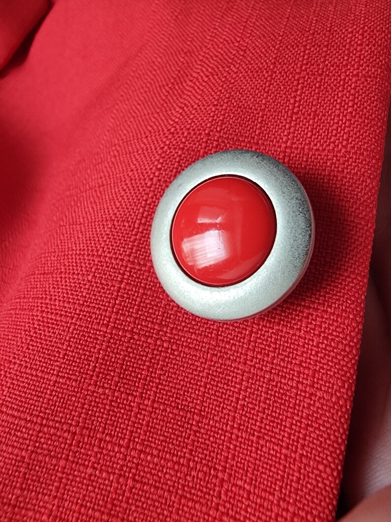 Oversized Red Jacket / Red Suit Blazer / Red Suit / Formal Wear / Red ...