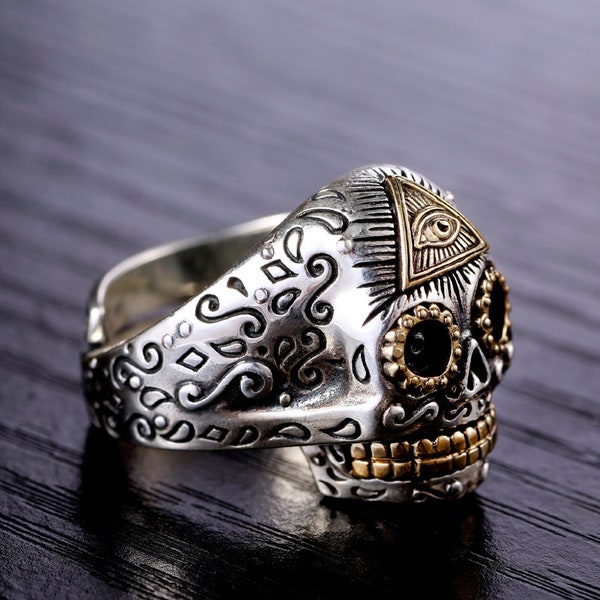 Skull Ring - Etsy