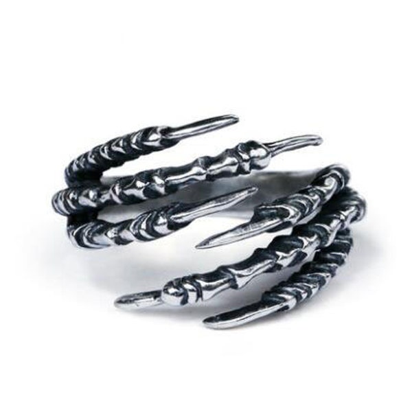 Raven Claw Ring - Etsy