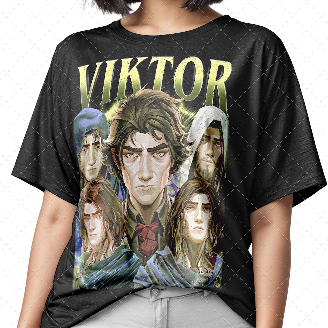 Arcane Viktor Inspired Tee, Unisex T-shirt With Viktor, Fan Gift ...