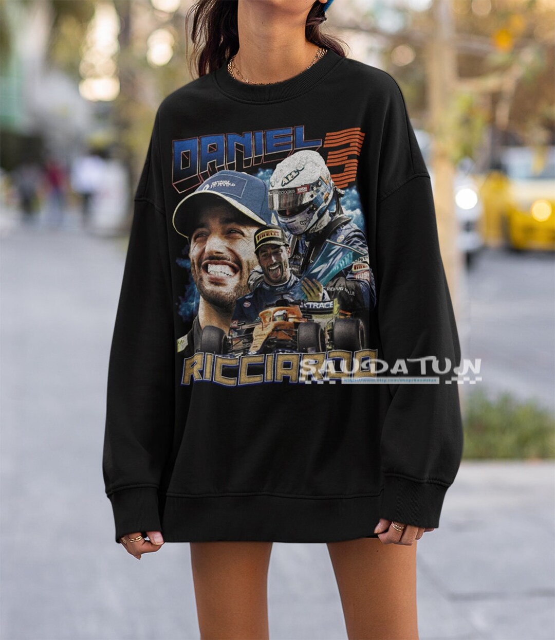 Daniel Ricciardo Mclaren Racing 90s Vintage Bootleg Unisex Sweatshirt ...