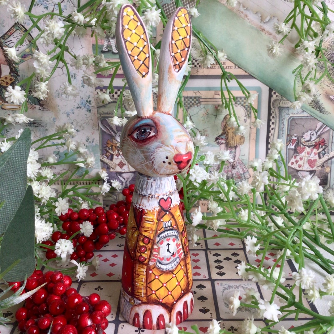 Bonkers! A Right Royal Rabbit. Queen of Hearts White Rabbit Doll From ...