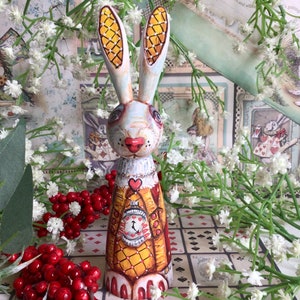 Bonkers! A Right Royal Rabbit. Queen of Hearts White Rabbit Doll From ...