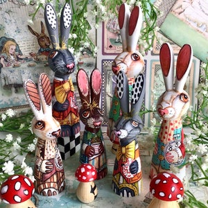 Bonkers! A Right Royal Rabbit. Queen of Hearts White Rabbit Doll From ...