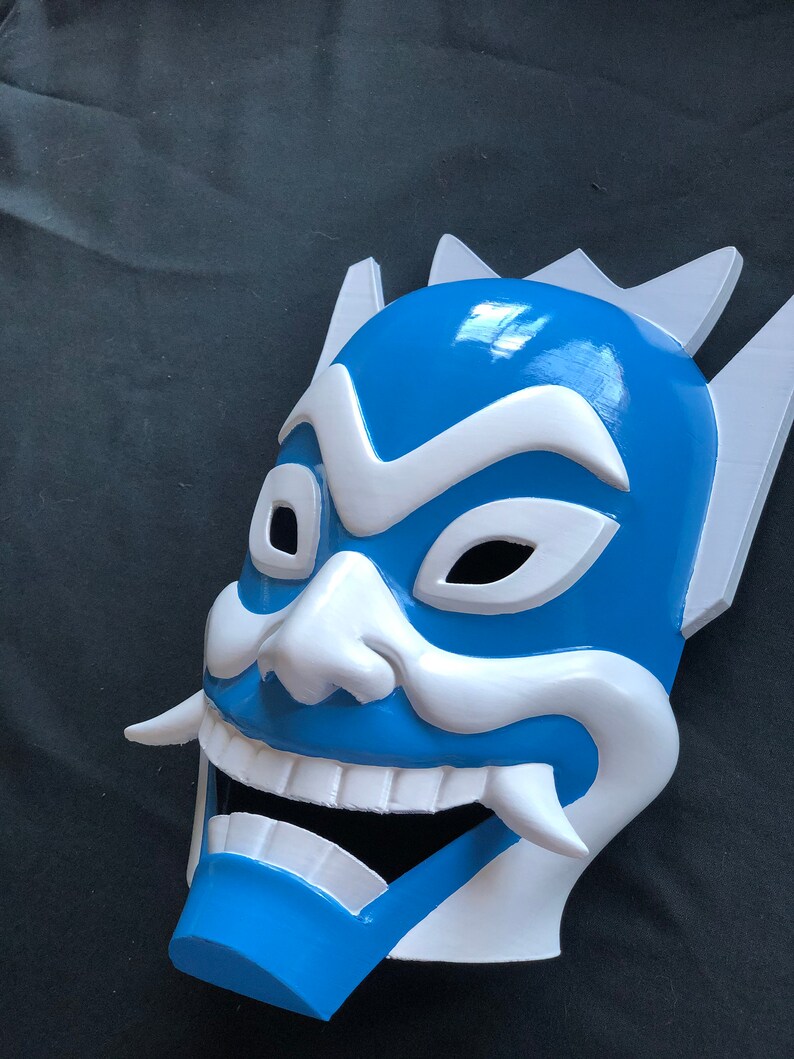 Blue Spirit Mask Avatar the last Airbender Prince Zuko Mask | Etsy