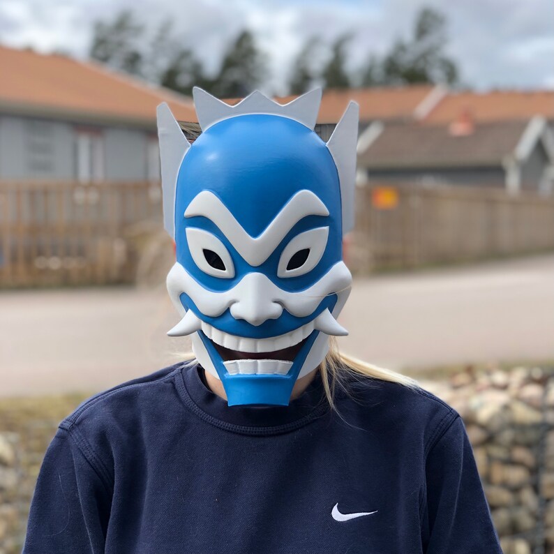 Blue Spirit Mask Avatar the last Airbender Prince Zuko Mask | Etsy