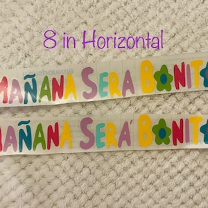Mañana Será Bonito Car Decal: Karol G Merch, 4in Sticker - Etsy