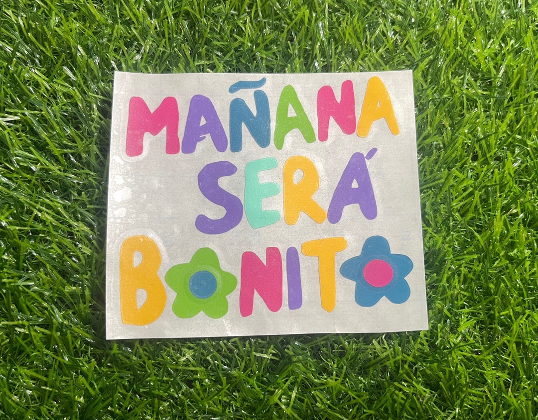 Mañana Será Bonito Car Decal: Karol G Merch, 4in Sticker - Etsy