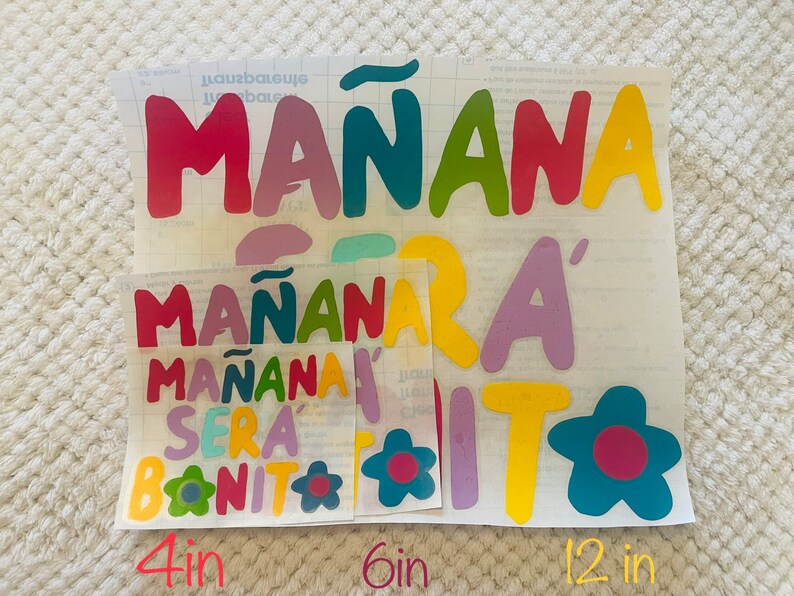 Mañana Será Bonito Car Decal: Karol G Merch, 4in Sticker - Etsy