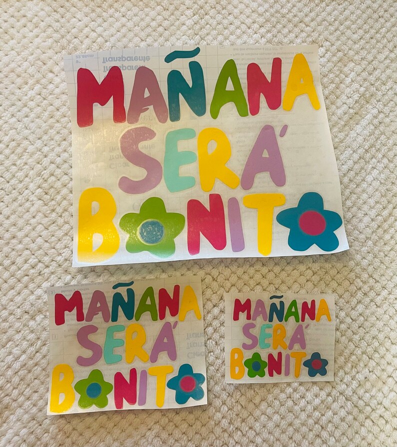 Mañana Será Bonito Car Decal: Karol G Merch, 4in Sticker - Etsy