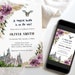 A Magical Bundle Baby Shower Invitation, Mauve Wizard Invite Card ...