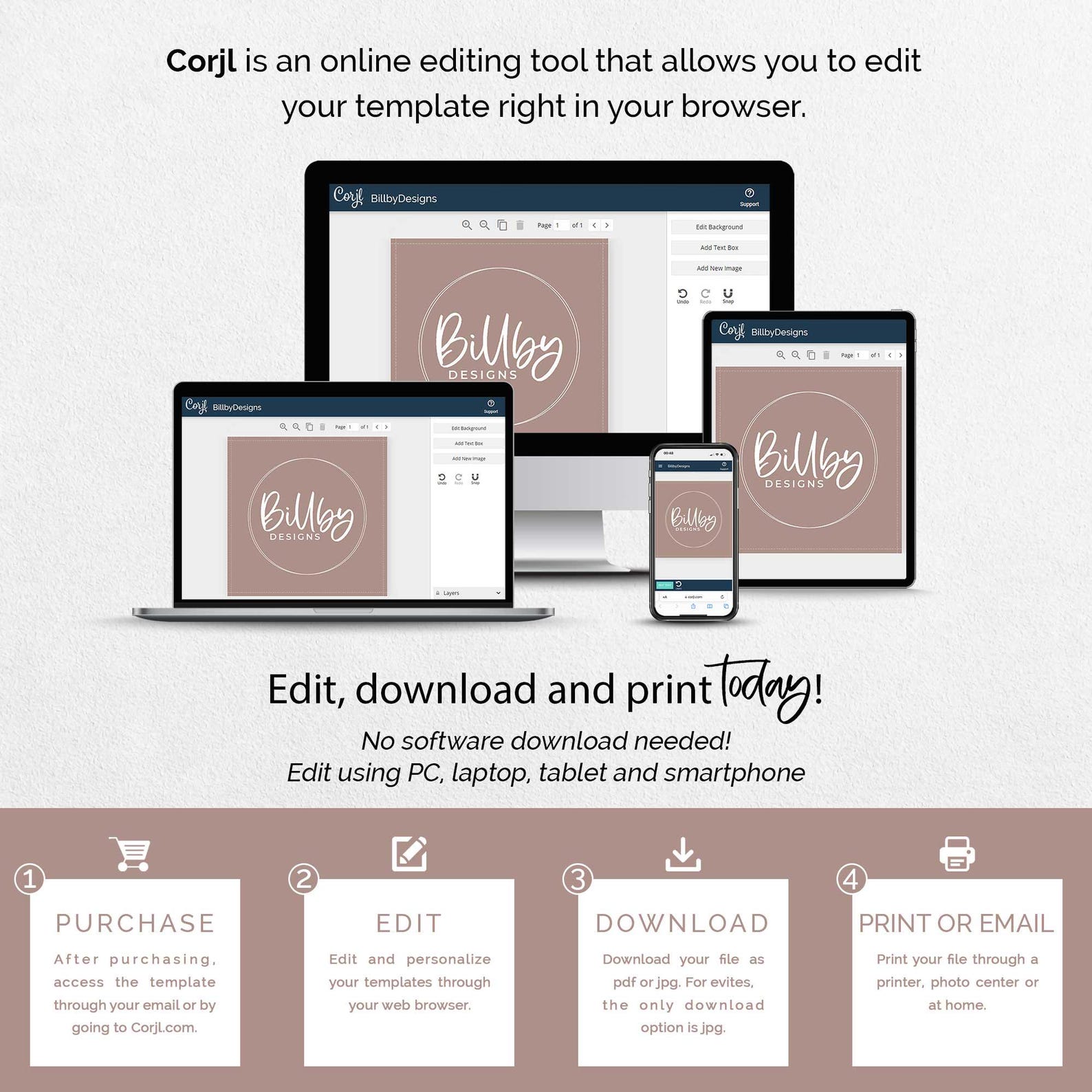 Blue French Toile Cake Wrap PRINTABLE TEMPLATE Pattern Edible Icing ...