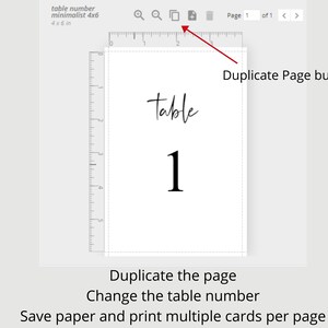 Spanish Wedding Table Number Printable Template, Hot Pink Bougainvillea ...