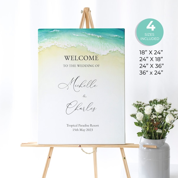 Beach Wedding Signs - Etsy