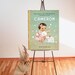 Retro Storybook First Birthday Welcome Sign, Chapter Book Themed ...