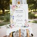 Floral Pastel Wedding Welcome Sign, Colorful Flowers Poster Sign ...