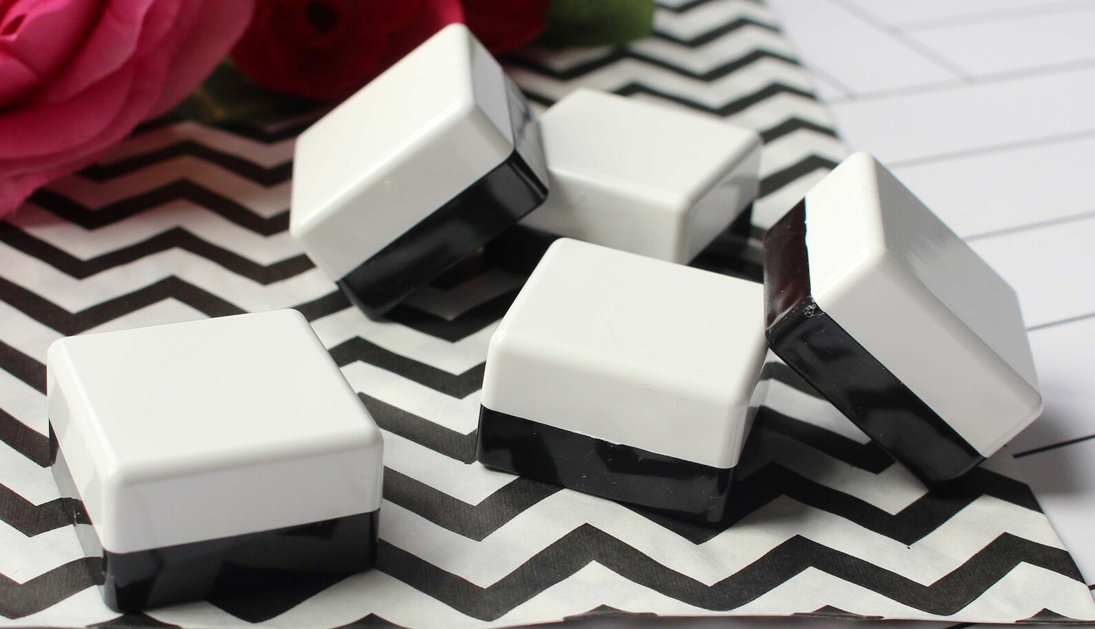 1x1 Uninked Mini Ink Spots Felt Stamp Pad Cubes Refillable - Etsy