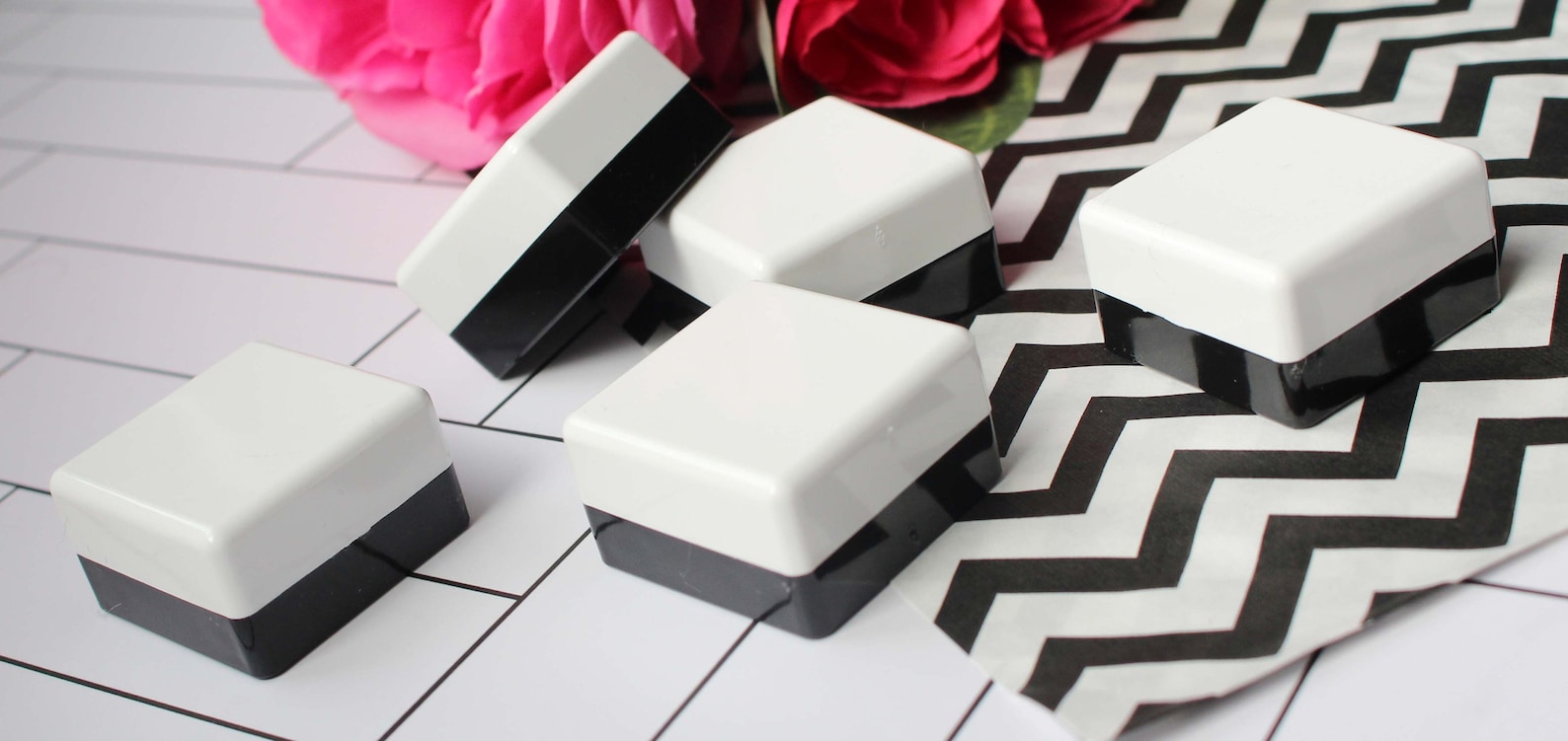 1x1 Uninked Mini Ink Spots Felt Stamp Pad Cubes Refillable - Etsy