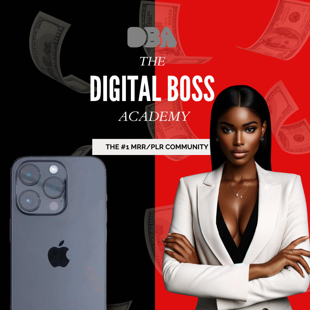 Digital Boss Academy: Ultimate Digital Marketing and PLR &MRR Community - Etsy