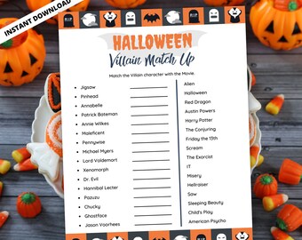 Halloween Match Game | Etsy