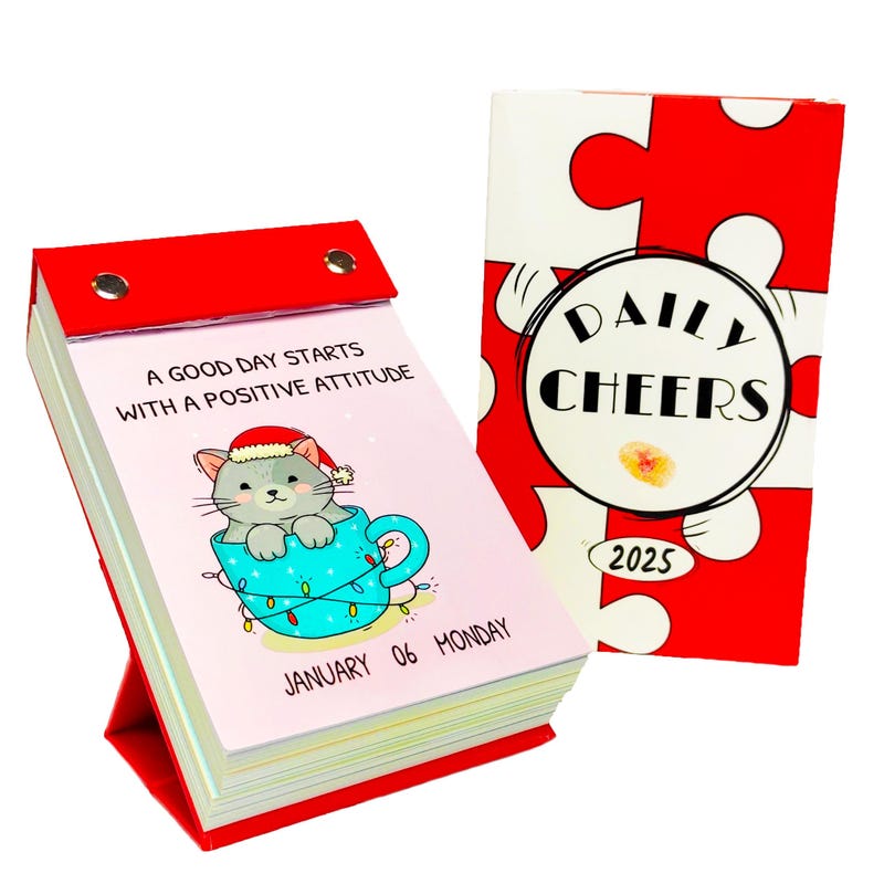 Tear off Calendar 2025 - Etsy