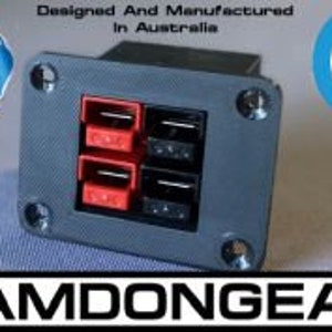Black Anderson Powerpole PP75 4pole Panel Mount - Etsy