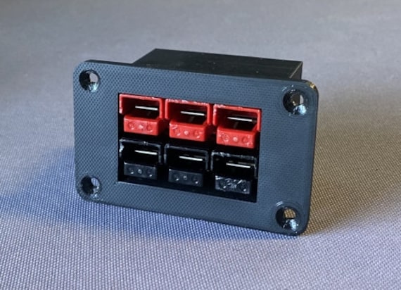Black Anderson Powerpole PP75 6pole Panel Mount - Etsy
