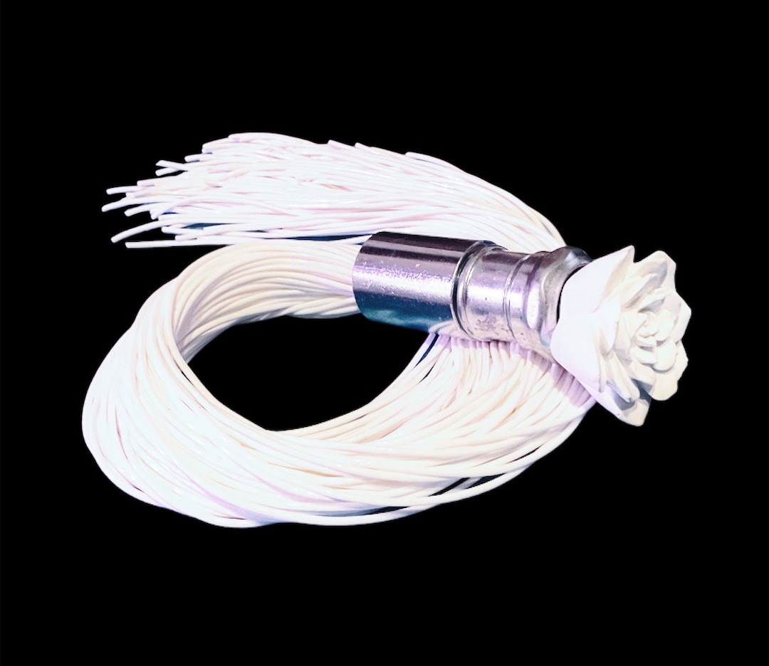 Flogger White Rose Flogger Ltd Holiday Edition With or Without Beads ...