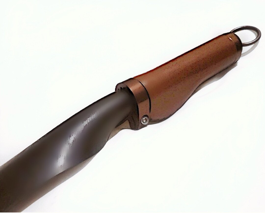 Spanking Paddle Flogger Rubber Strap Paddle Rich Mocha With Metal ...