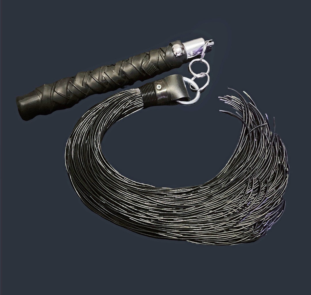 Ball Bearing Swivel Flogger Hand Made BDSM Bondage Adult Toy OOAK Kink ...