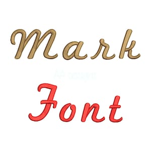 Mark 3D Embroidery Font. Machine Embroidery 3D Puff Alphabet. BX Format ...