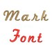 Mark 3D Embroidery Font. Machine Embroidery 3D Puff Alphabet. BX Format ...