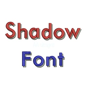 Shadow 3D Embroidery Font. Machine Embroidery 3d Puff Foam Alphabet. BX ...