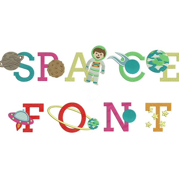 Space Embroidery - Etsy