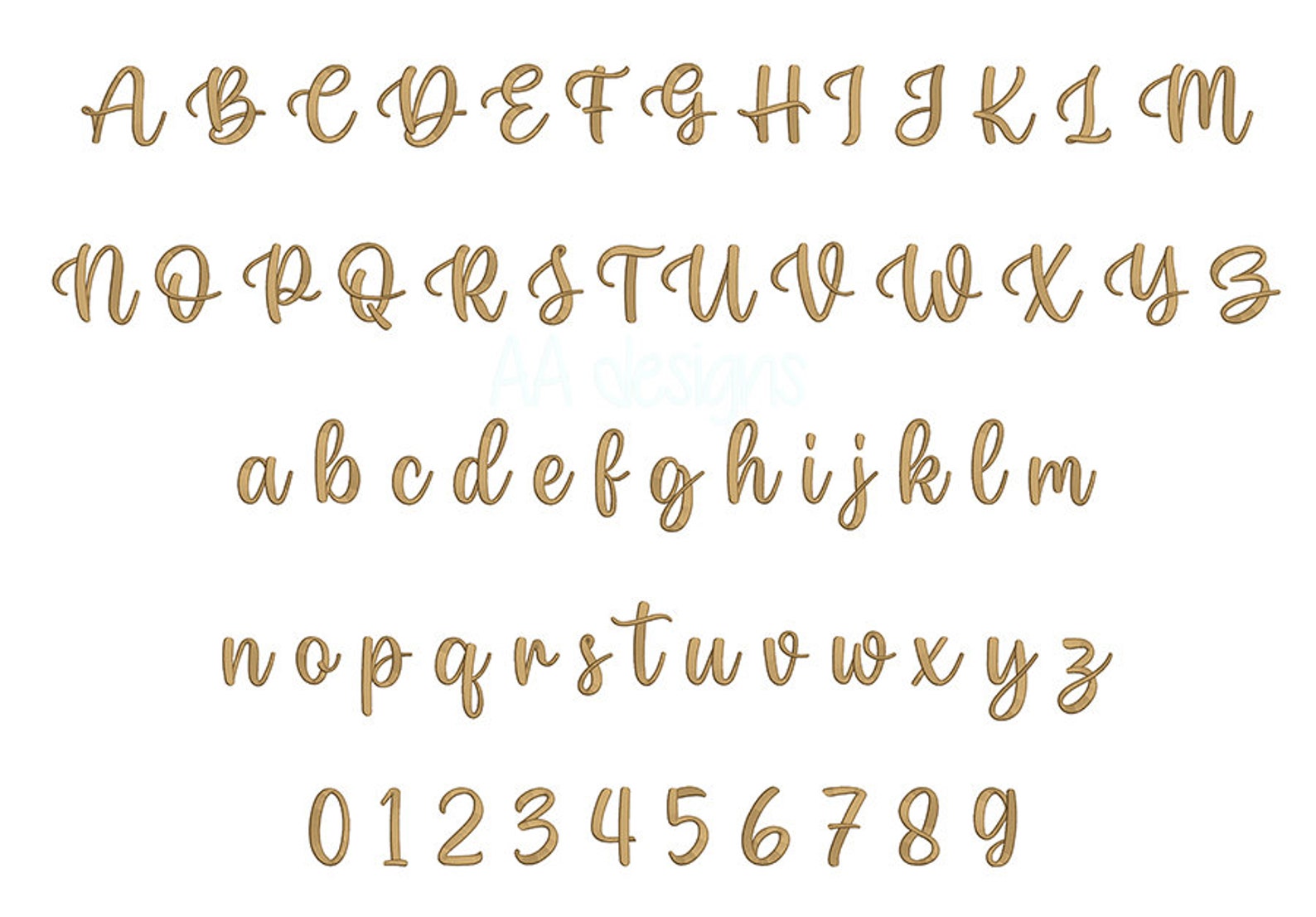 Valentina 3D Puff Embroidery Font. Valentina 3D Foam Embroidery ...