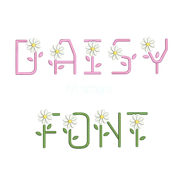 Daisy Embroidery - Etsy