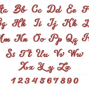 Trend Embroidery 3D Font. Machine Embroidery 3D Puff Foam Alphabet. BX ...