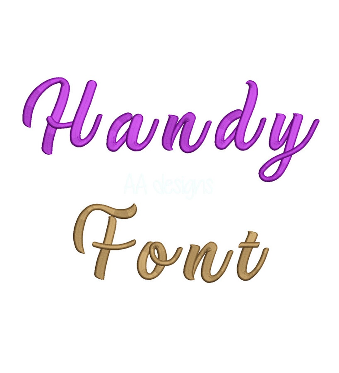 Handy Embroidery 3D Font. Machine Embroidery 3D Puff Alphabet. BX ...