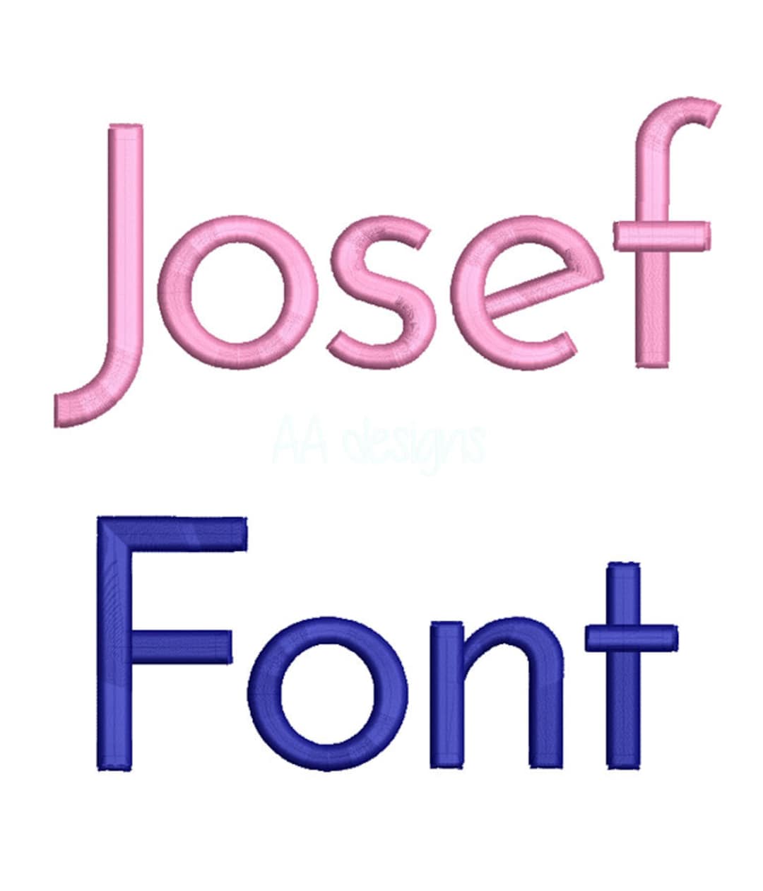 Jose Fin 3D Puff Embroidery Font. 3D Puff Foam Alphabet. BX Format - Etsy