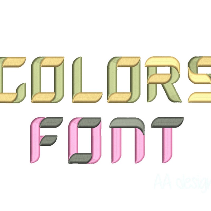 Esa Font File - Etsy