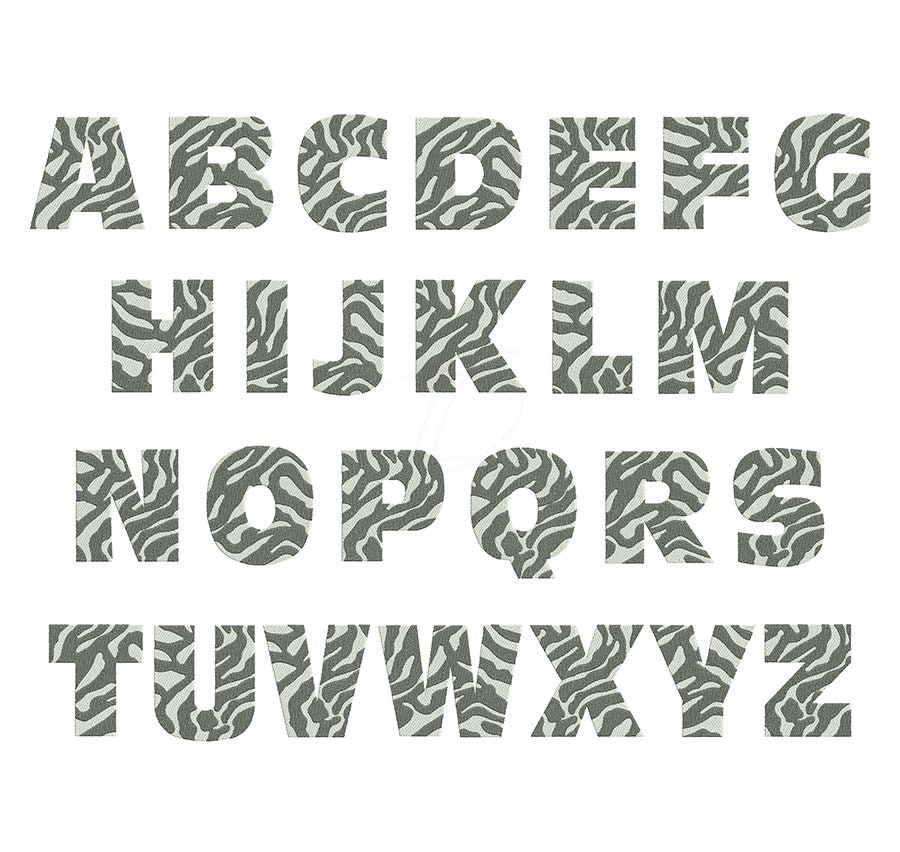 Zebra Print Font Quick Tip: Create An Animal Print Text Effect With