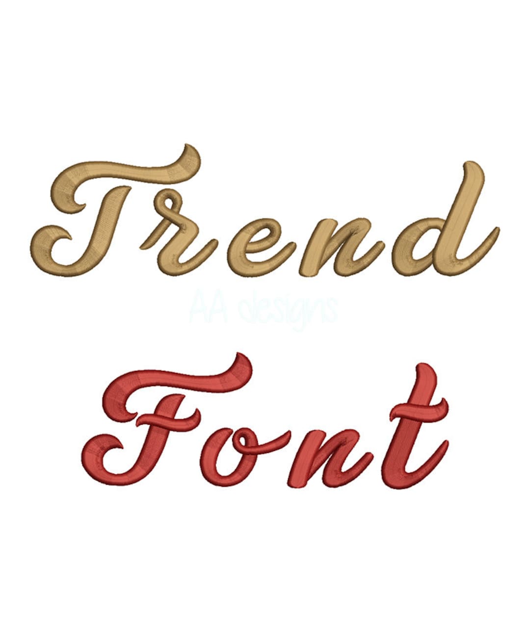 Trend Embroidery 3D Font. Machine Embroidery 3D Puff Foam Alphabet. BX ...