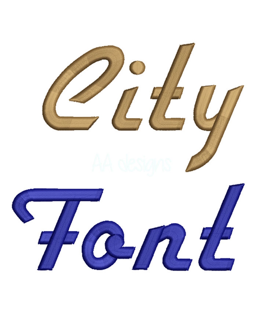 City Script 3D Puff Font. 3D Foam Alphabet for Embroidery. BX Format - Etsy