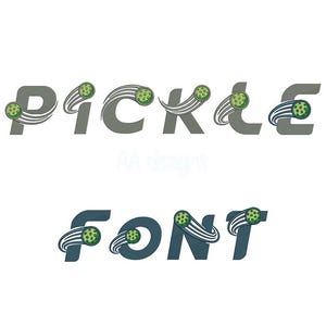 Pickleball Embroidery Font. Machine Embroidery Alphabet. BX Format - Etsy