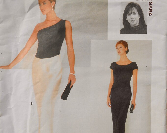 Vintage 1997 Uncut Vogue Attitudes Lauren Sara Sewing Pattern 2071 ...