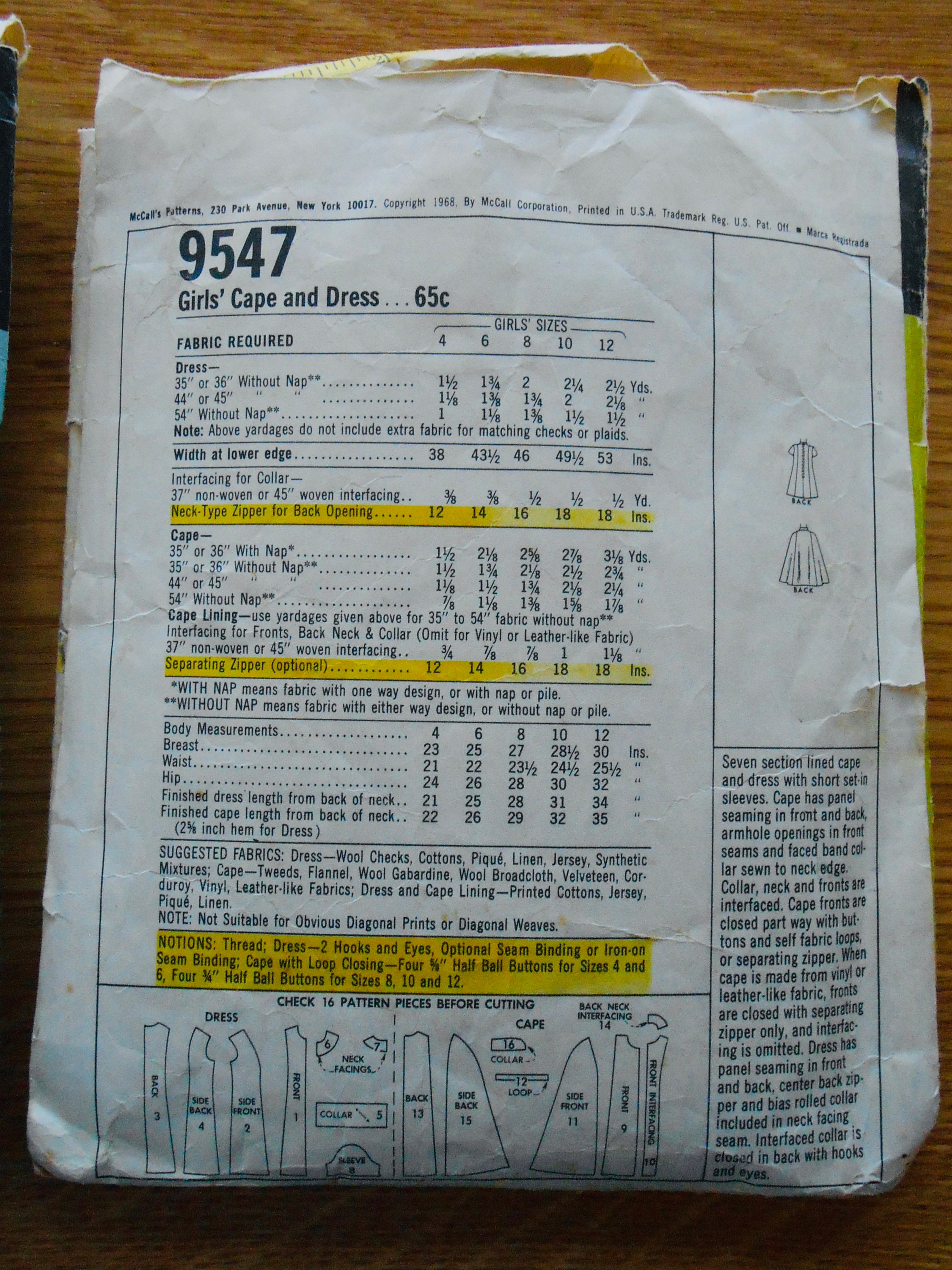 Vintage Mccalls Misfit Girls Sewing Patterns - Etsy