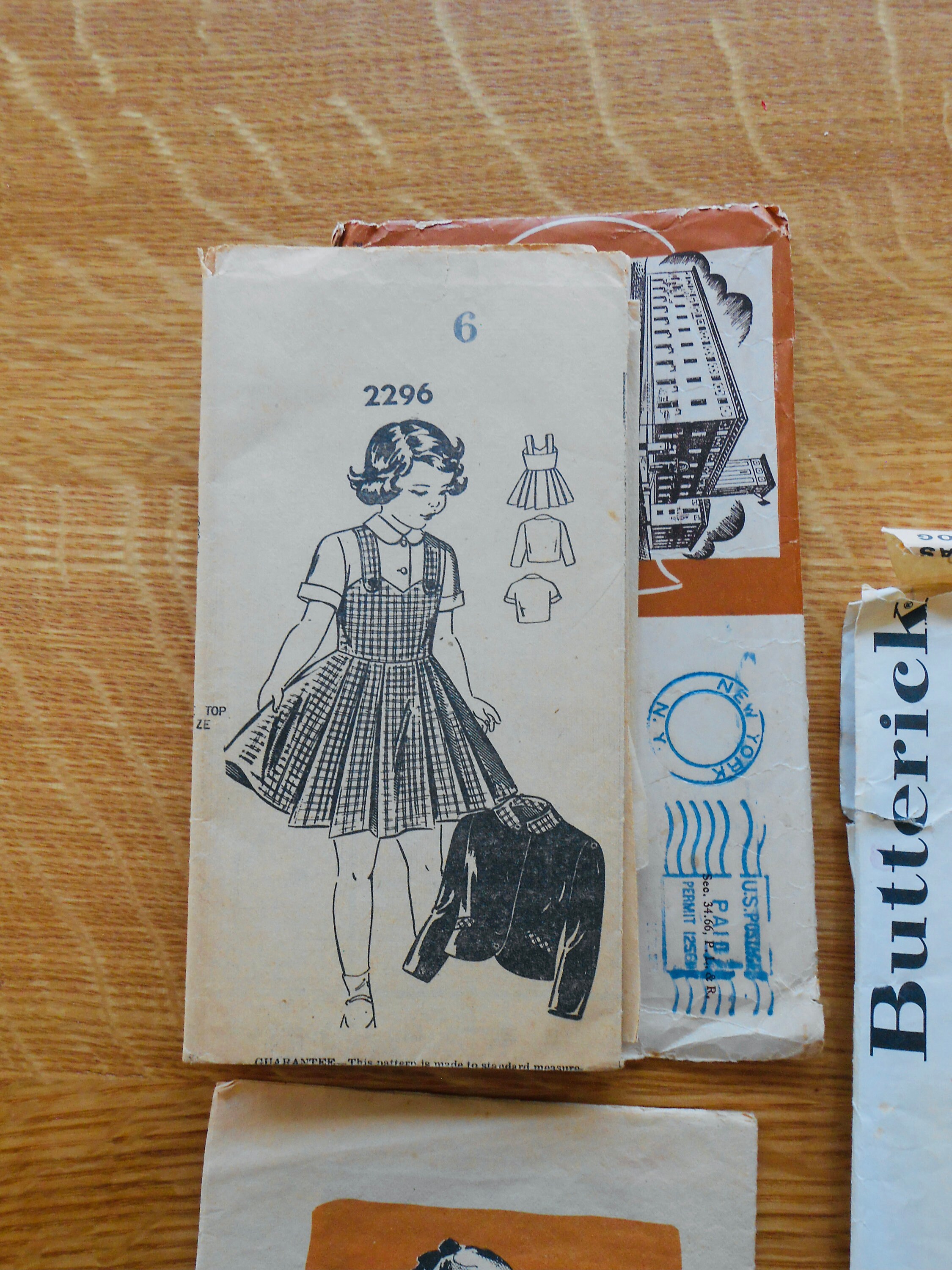 Vintage Misfit Girls Sewing Patterns - Etsy